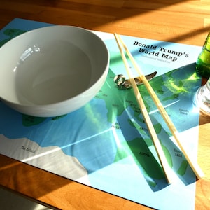 Donald Trump's World Map A3 Print - Etsy