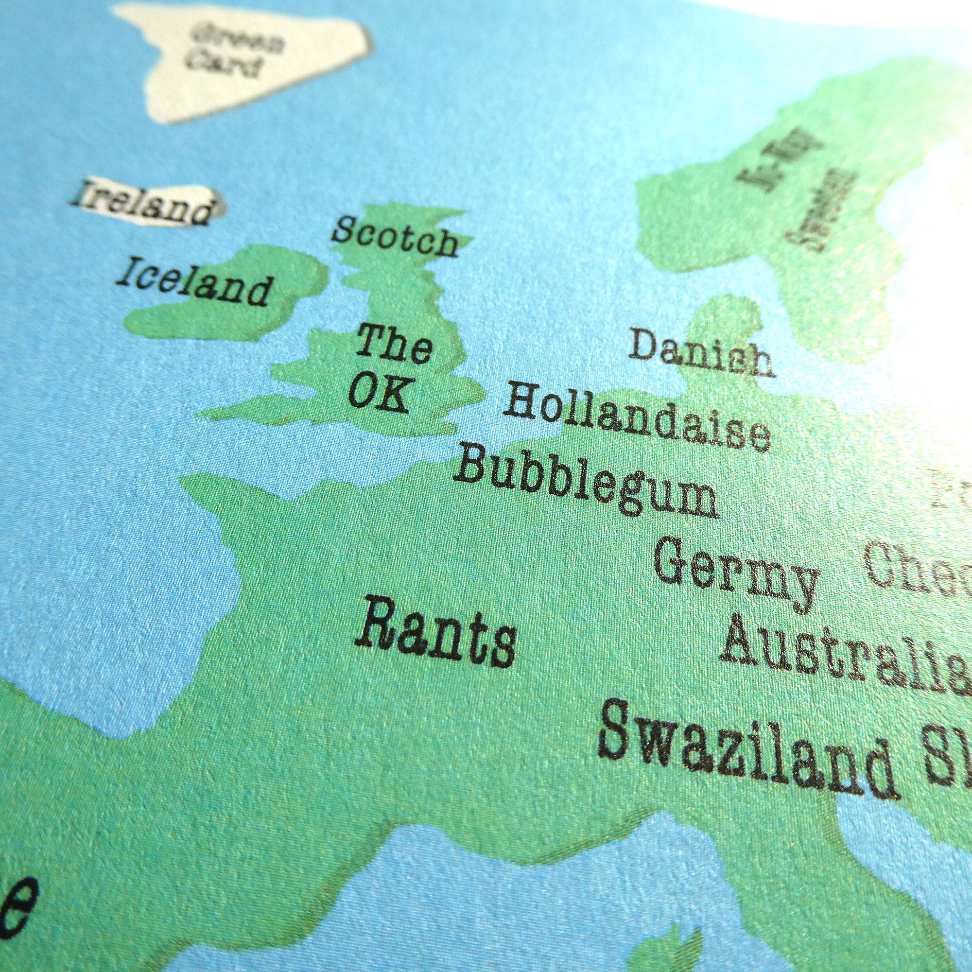 Donald Trump's World Map A3 Print - Etsy