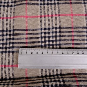 KARIERTE schwere Leinen Meterware 150 cm Breite 240 g/qm Nähkaro Karo ...