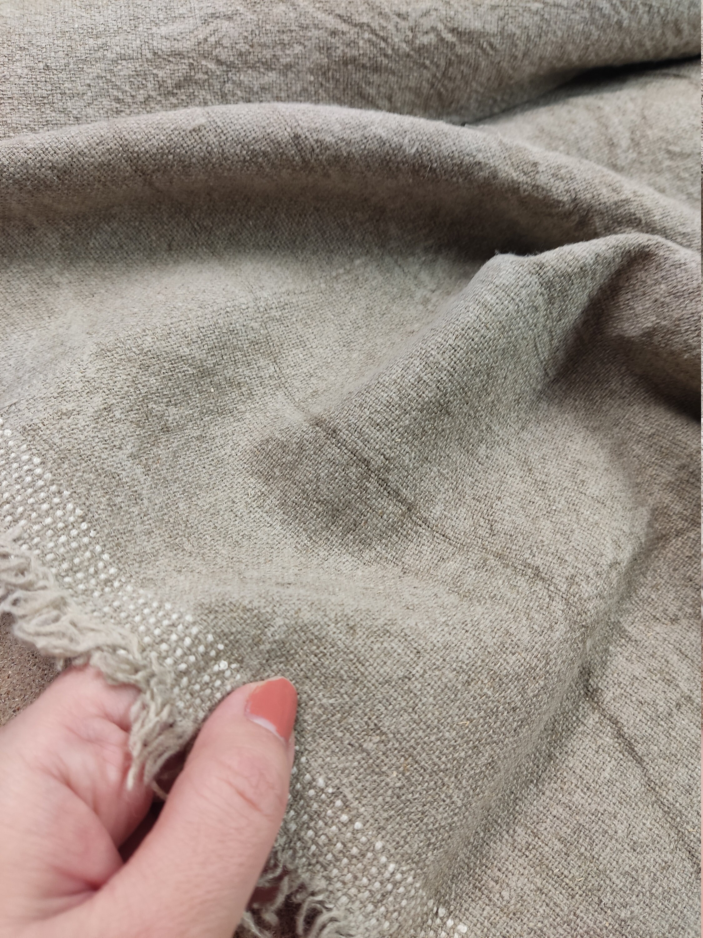 EXTRA Heavy Weight Linen Fabric Yard by the Meter 100 Cm Width - Etsy