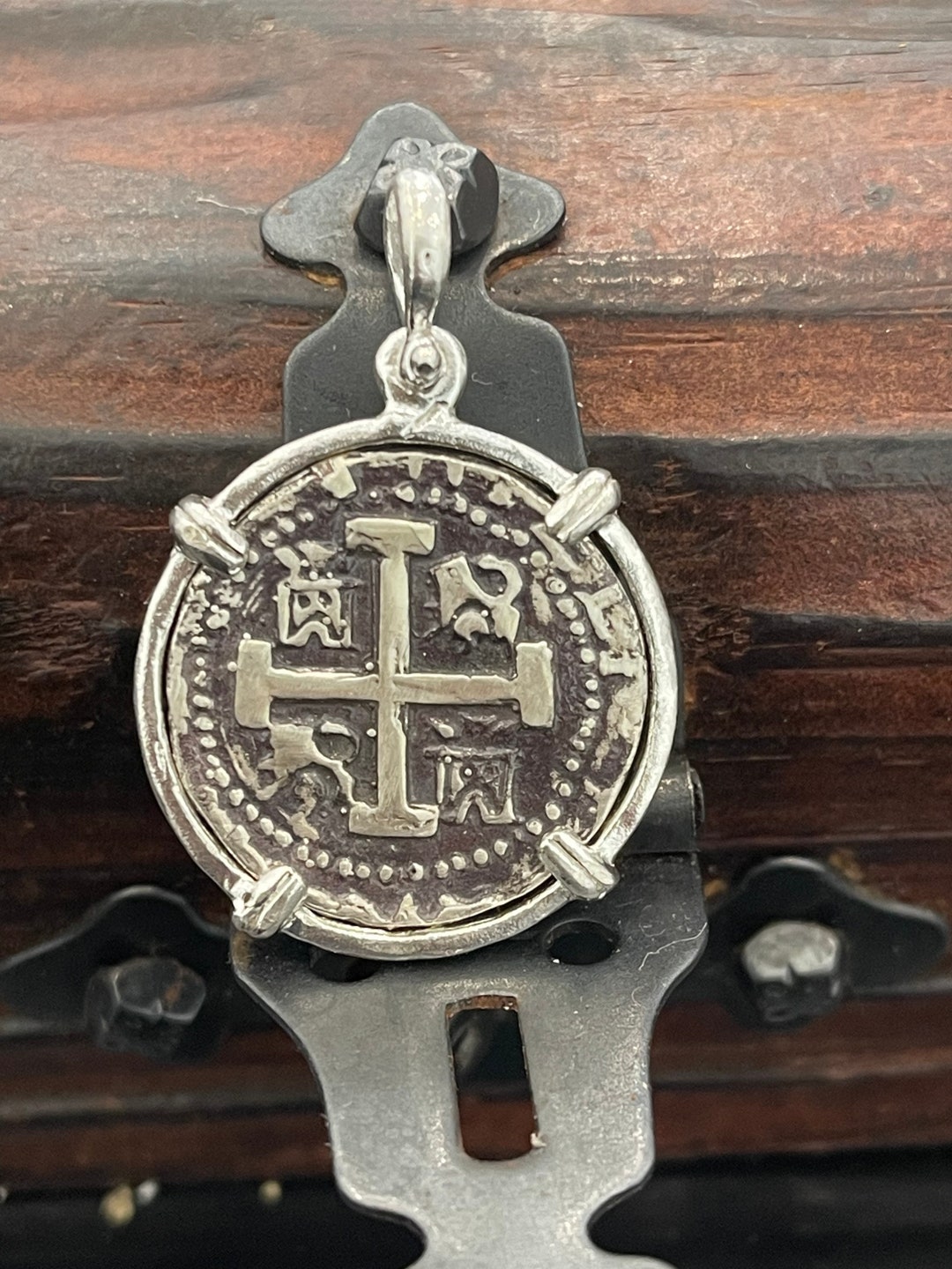 Atocha Shipwreck Silver Coin Pendant: Mel Fisher Treasure - Etsy