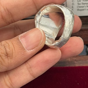 Atocha Shipwreck Treasure Large Coin Ring Made From Atocha Silver Bars ...