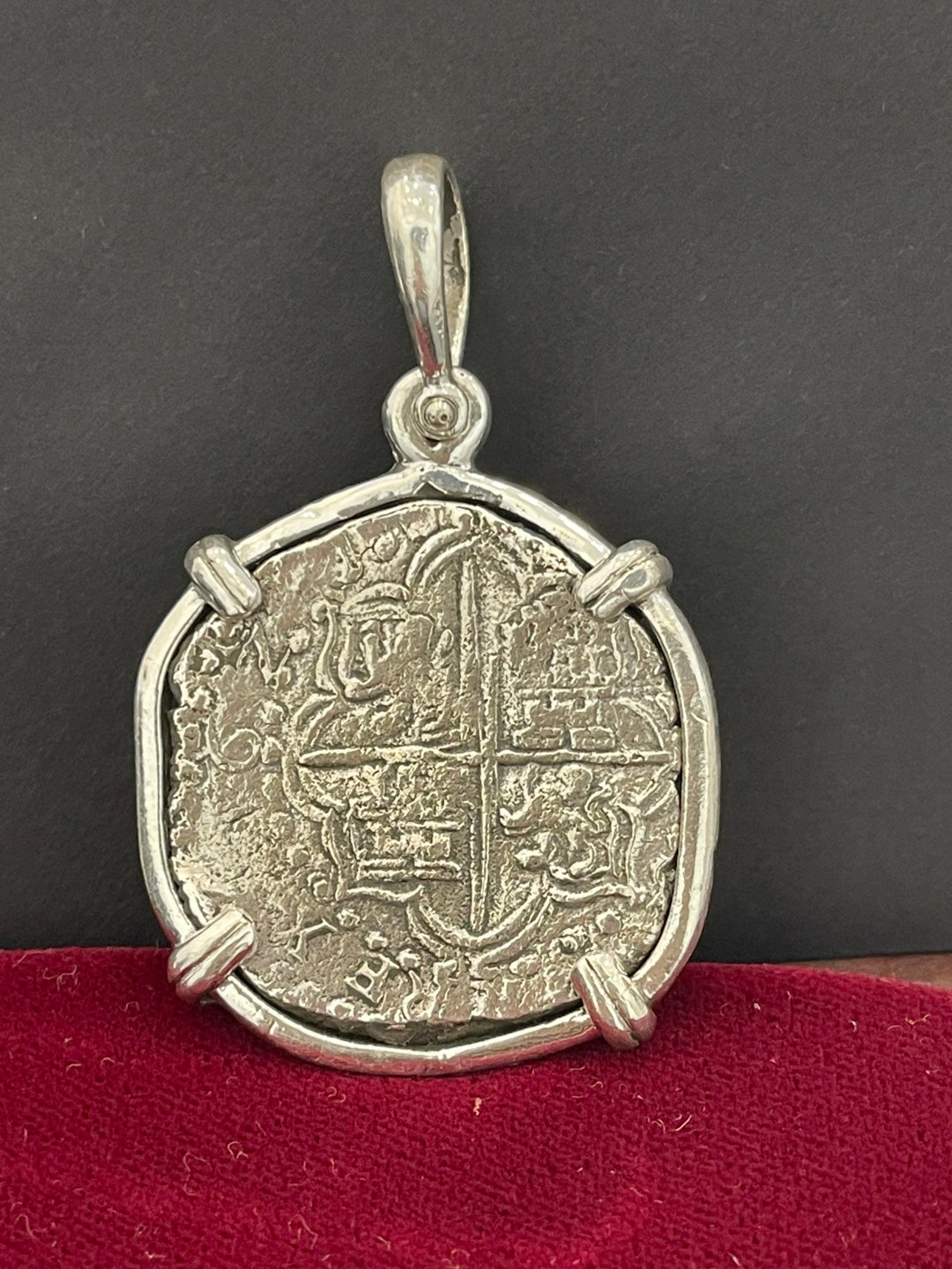 Atocha Shipwreck Heavy and Solid Treasure Melfisher Coin Pendant Made ...