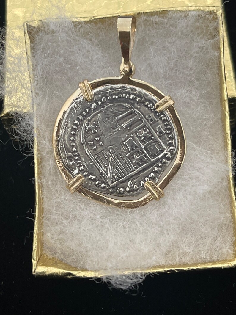 Atocha Shipwreck Treasure Mel Fisher Silver Coin Pendant in - Etsy