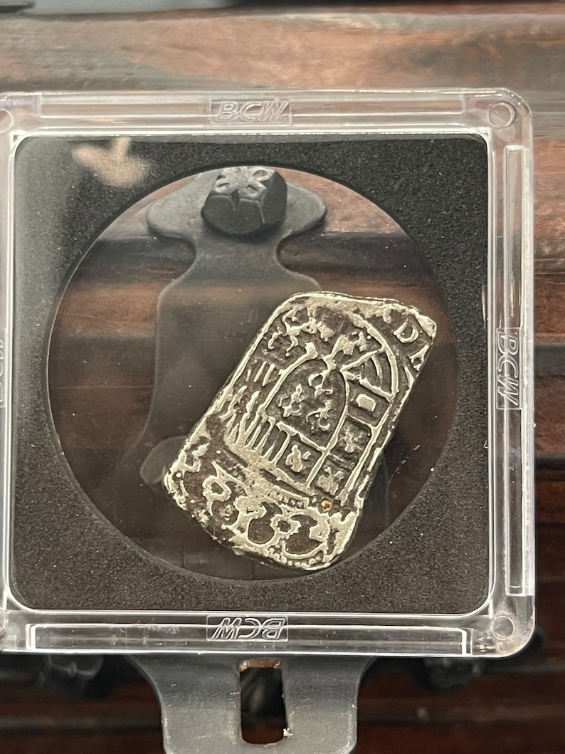 Atocha Shipwreck Silver Coin: Mel Fisher Treasure - Etsy