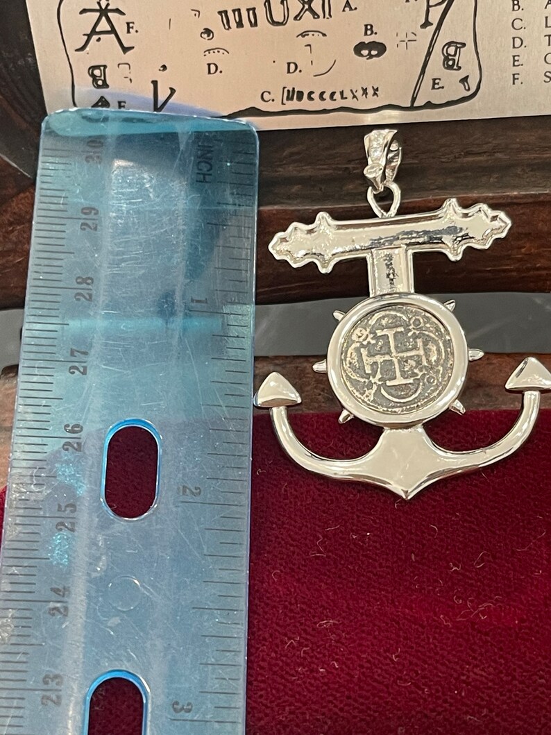 Atocha Shipwreck Treasure Mel Fisher Silver Anchor Coin - Etsy
