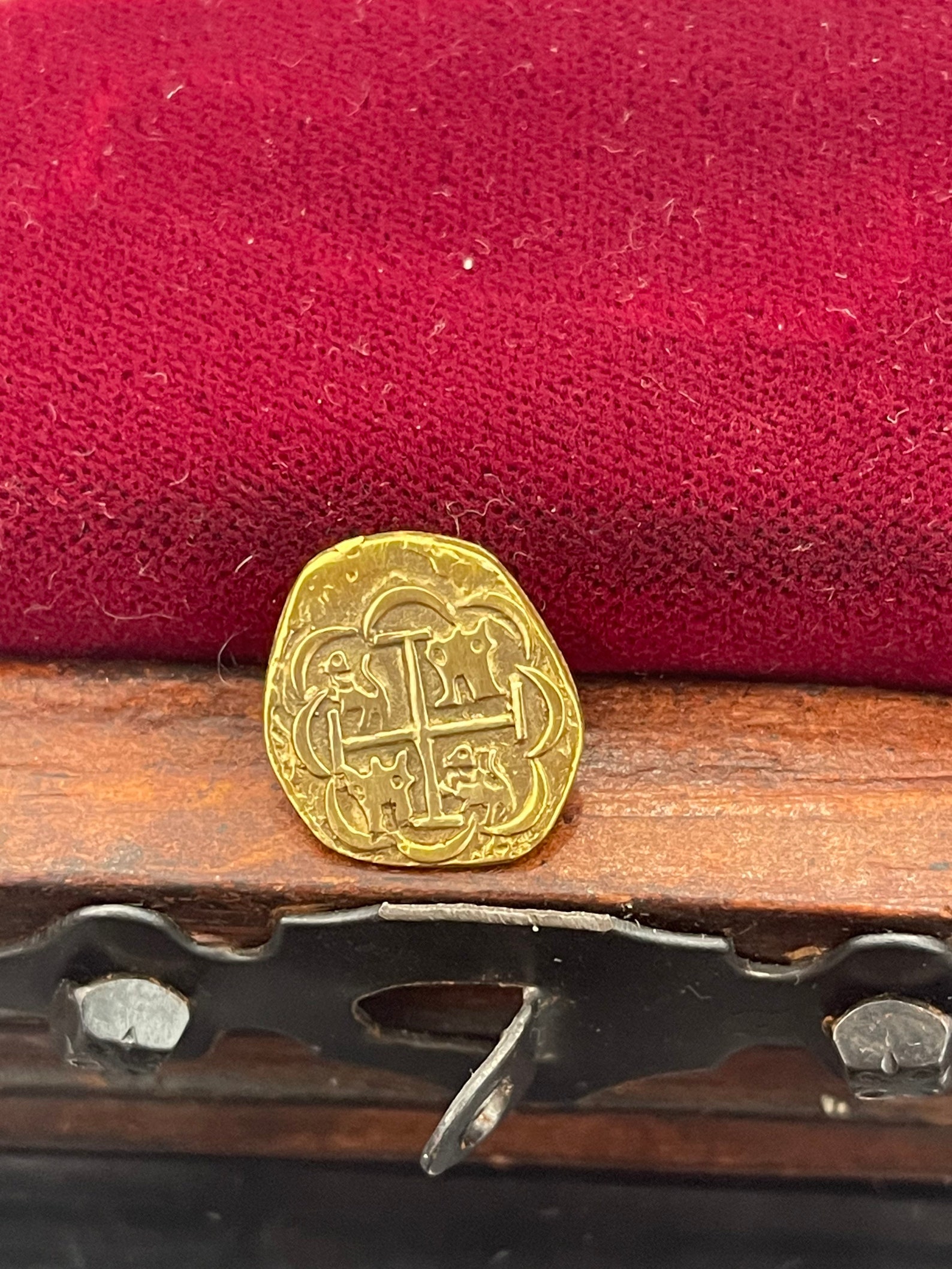 2 Reale Size Atocha Gold Coin - Etsy