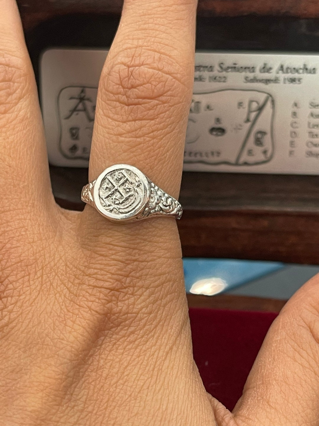 Atocha Shipwreck Silver Ring: Mel Fisher Treasure, Handmade - Etsy