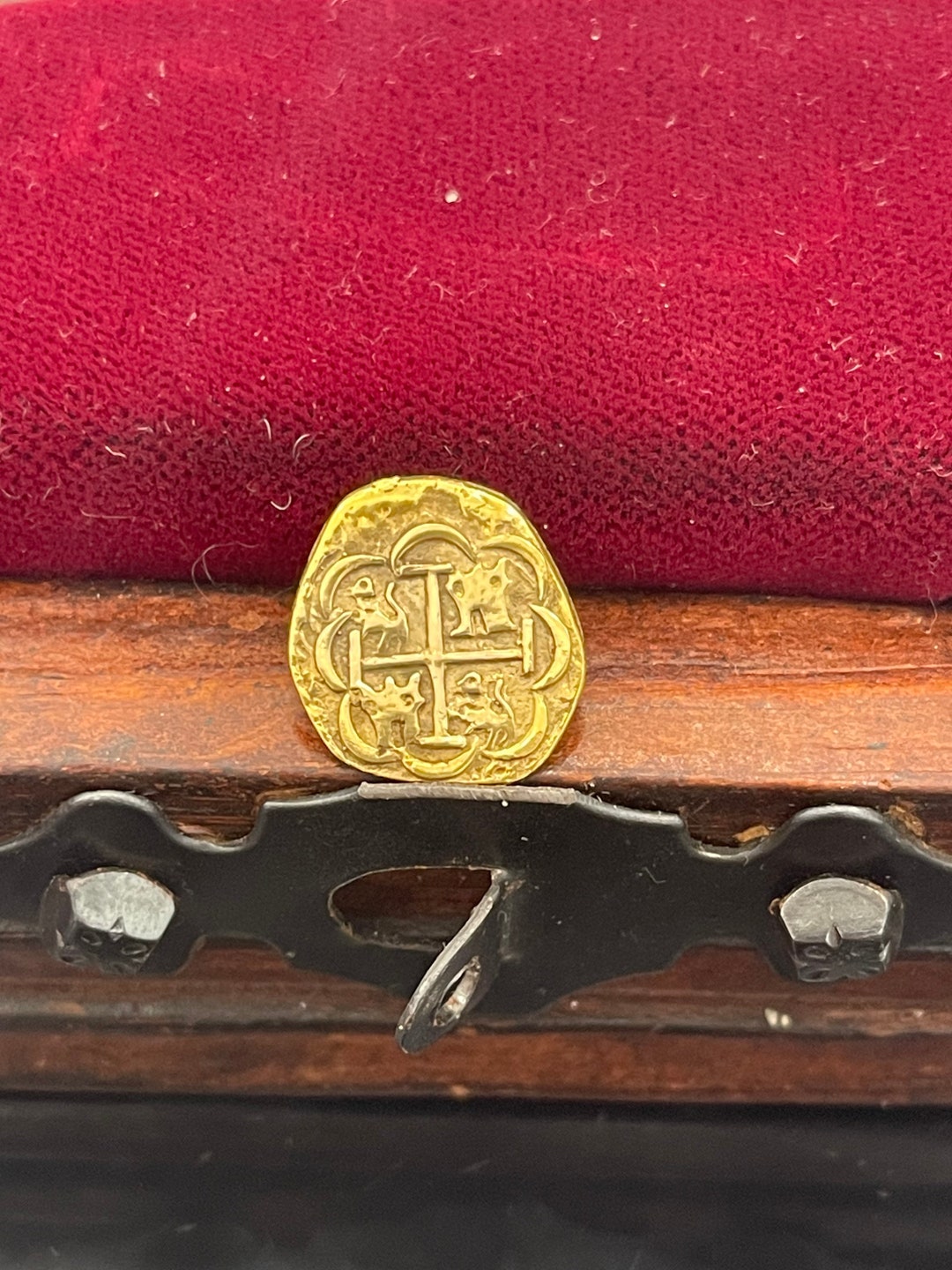 2 Reale Size Atocha Gold Coin - Etsy