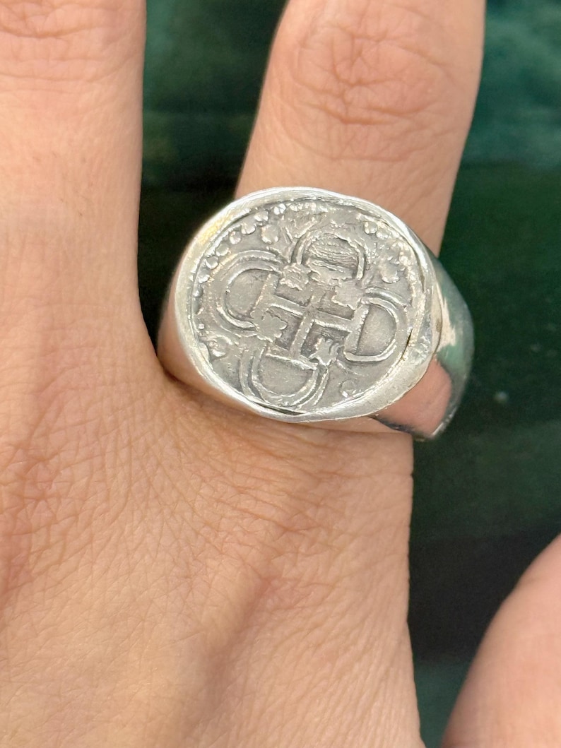 Handmade Atocha Shipwreck Solid Silver Coin Ring - Etsy