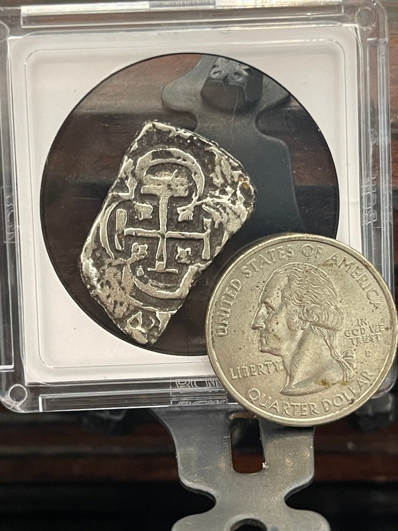Atocha Shipwreck Silver Coin: Mel Fisher Treasure - Etsy