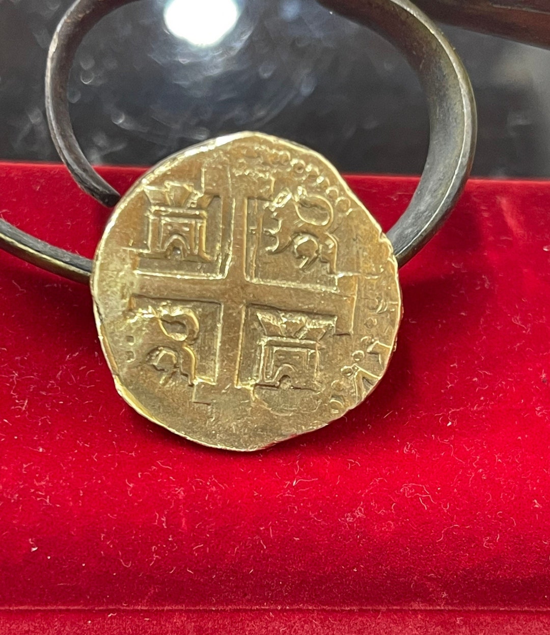 Atocha Shipwreck Treasure Mel Fisher Solid Gold Coin - Etsy