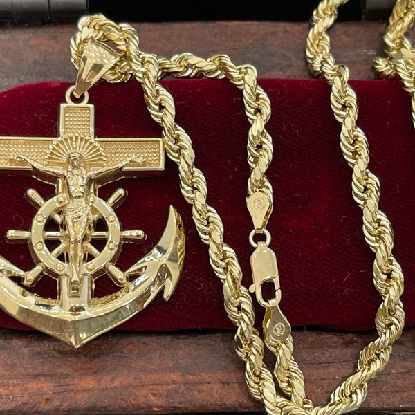 Jesus Anchor Chain - Etsy