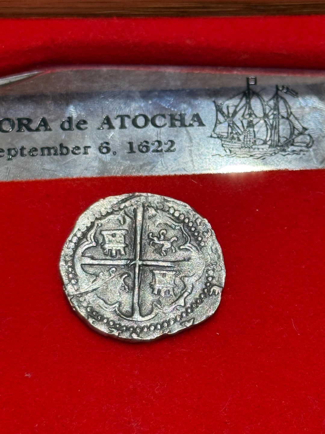 Atocha Shipwreck Silver Coin: Mel Fisher Treasure - Etsy