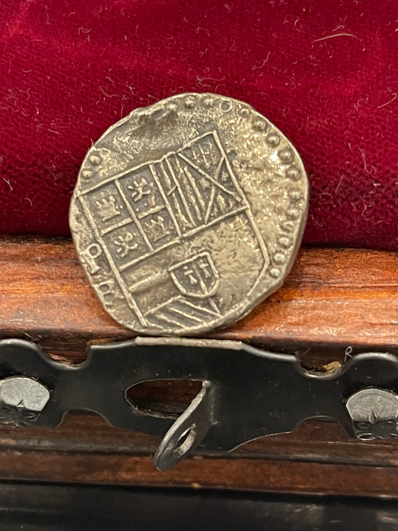 Atocha Shipwreck Silver Coin: Mel Fisher Treasure With Certificate - Etsy