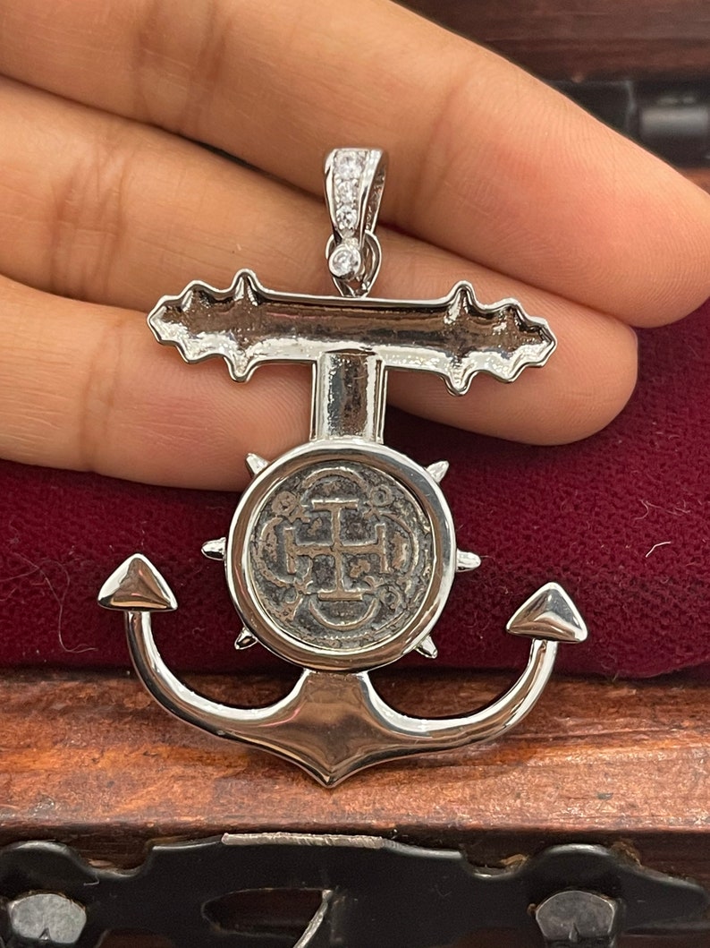 Atocha Shipwreck Treasure Mel Fisher Silver Anchor Coin - Etsy