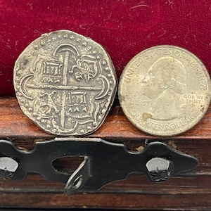 Atocha Shipwreck Silver Coin: Mel Fisher Treasure With Certificate - Etsy