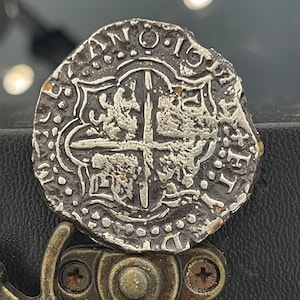 Atocha Shipwreck Silver Coin: Mel Fisher Treasure, 8 Reale Size - Etsy