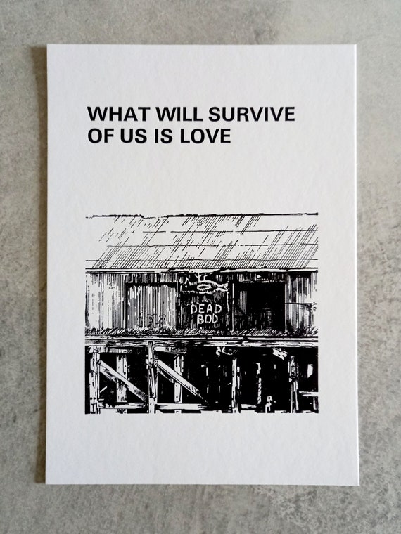 Limited Edition Letterpress Print Dead Bod - Etsy UK