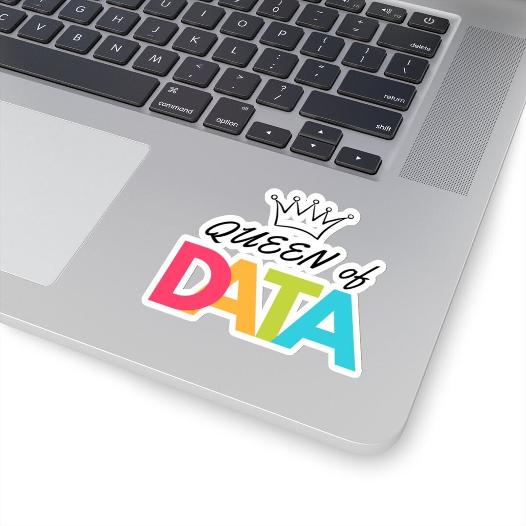 Queen of Data Sticker, Women in Tech, Data Analyst Girl Gift, Data ...