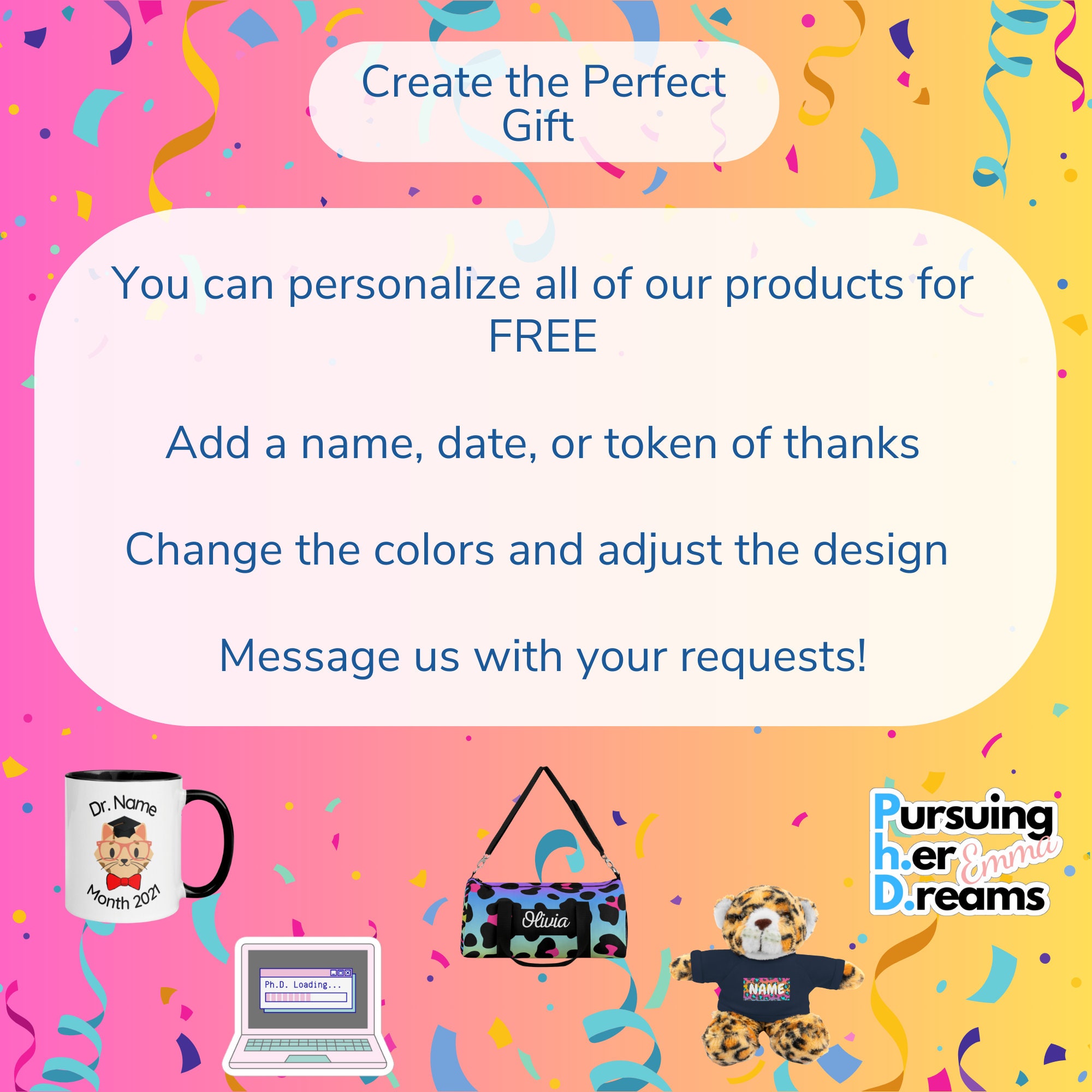 Phd Sticker Gift, Phd Student Sticker, Phd Vinyl Sticker, Phd Gift Idea ...