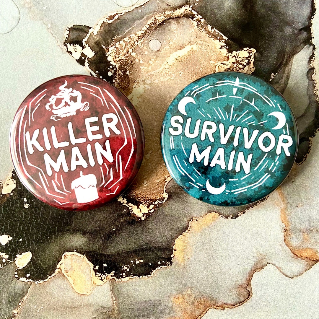 Dead by Daylight: Killer & Survivor Main 58mm Button Pin Badges - Etsy