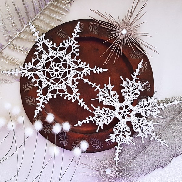 Snowflake Lace - Etsy