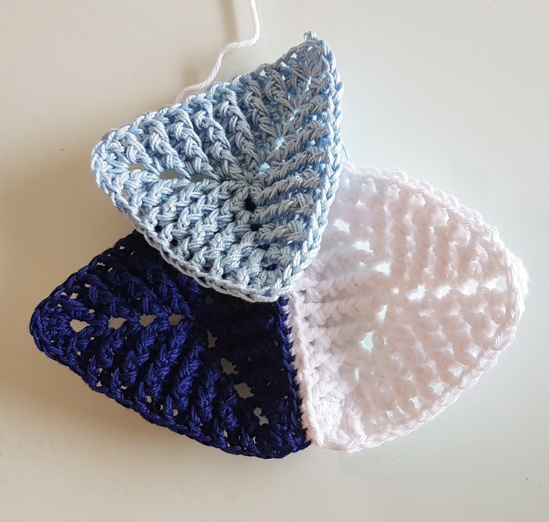 Triangle Crochet Pattern for 3D Blanket EN/DE/ES: Pdf Crochet Blanket ...