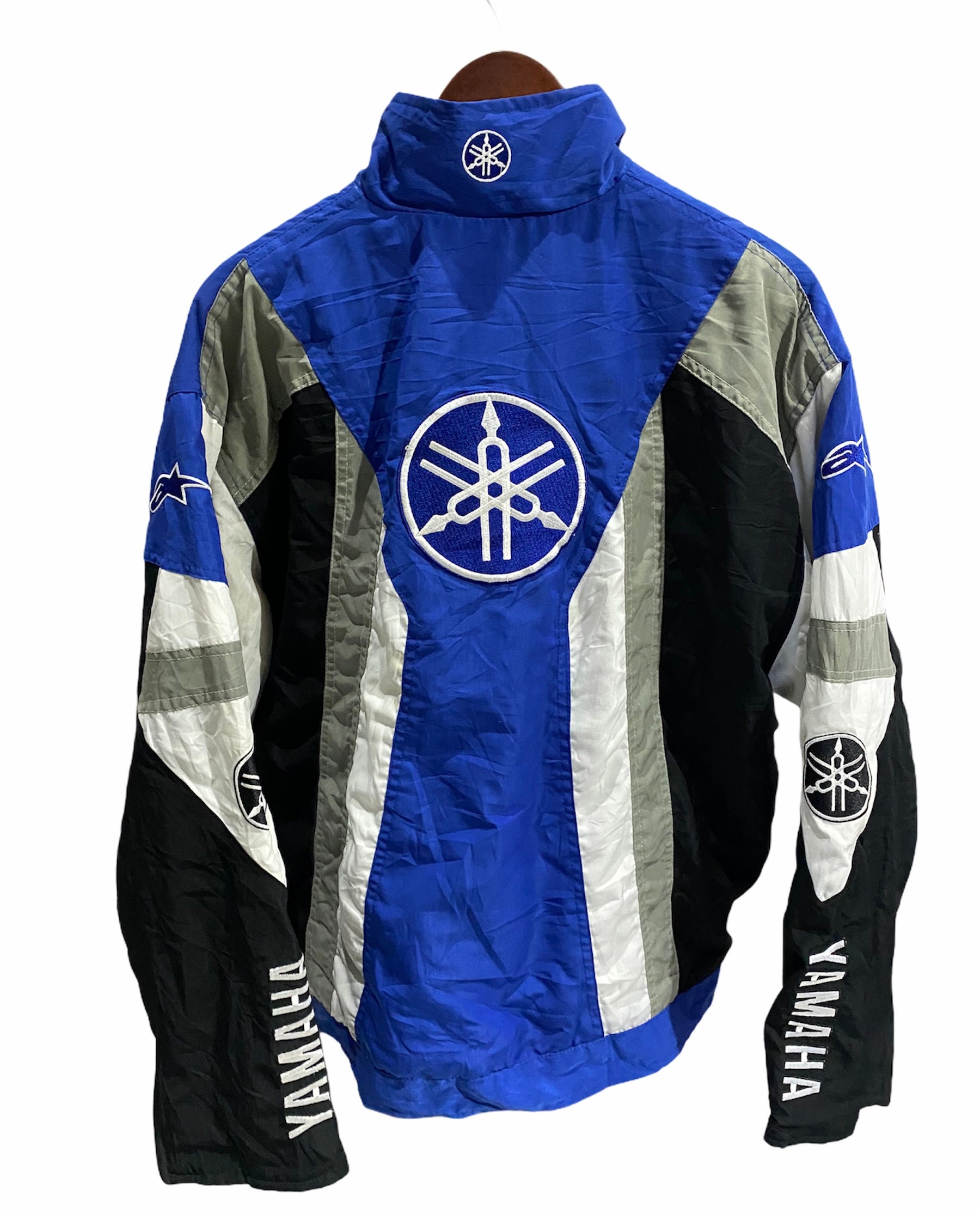 Very rare vintage jacket yamaha racing sponsored bridgestone | Etsy
