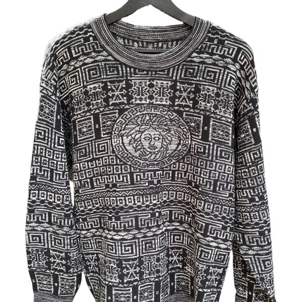 Versace Sweater - Etsy