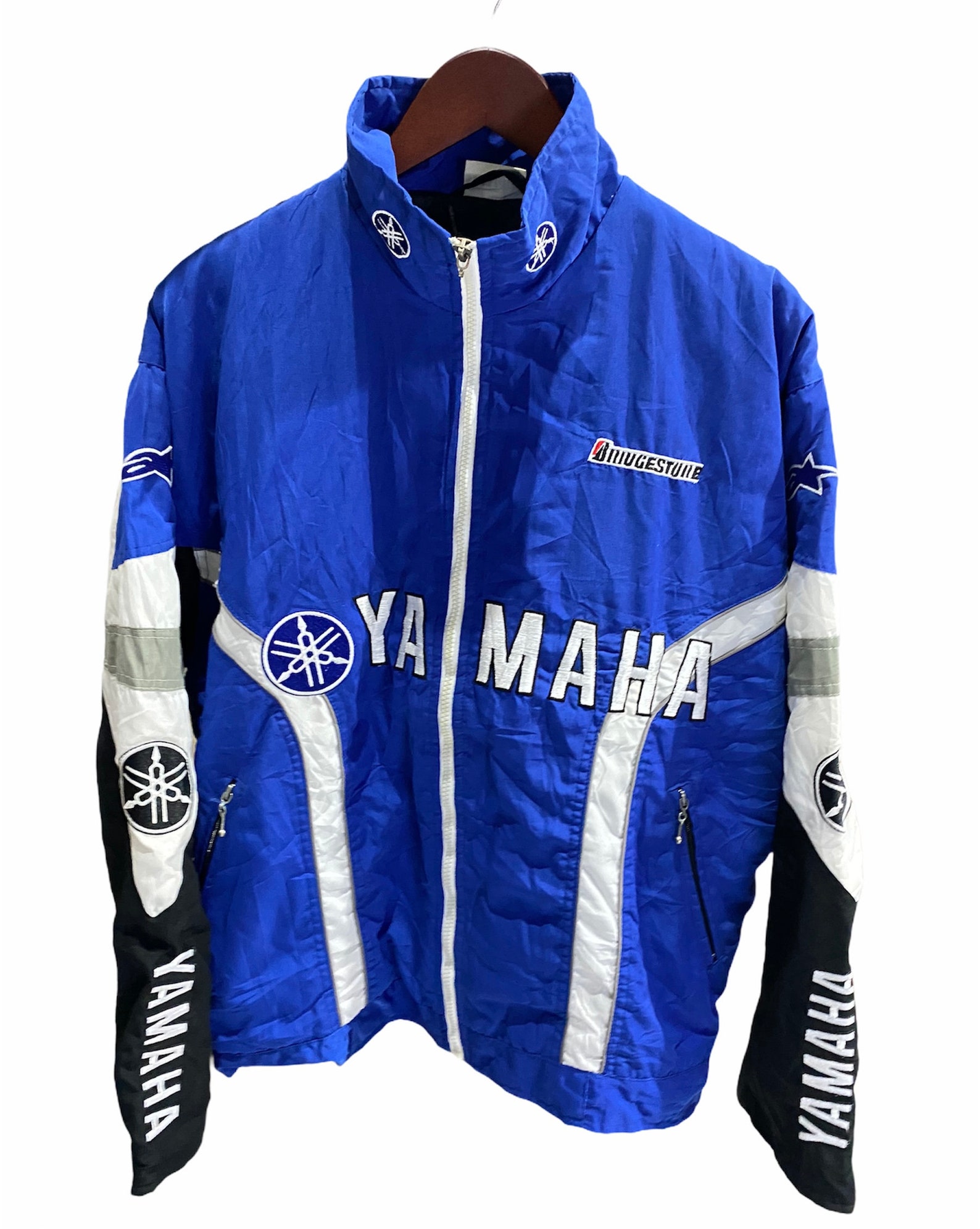Very rare vintage jacket yamaha racing sponsored bridgestone | Etsy