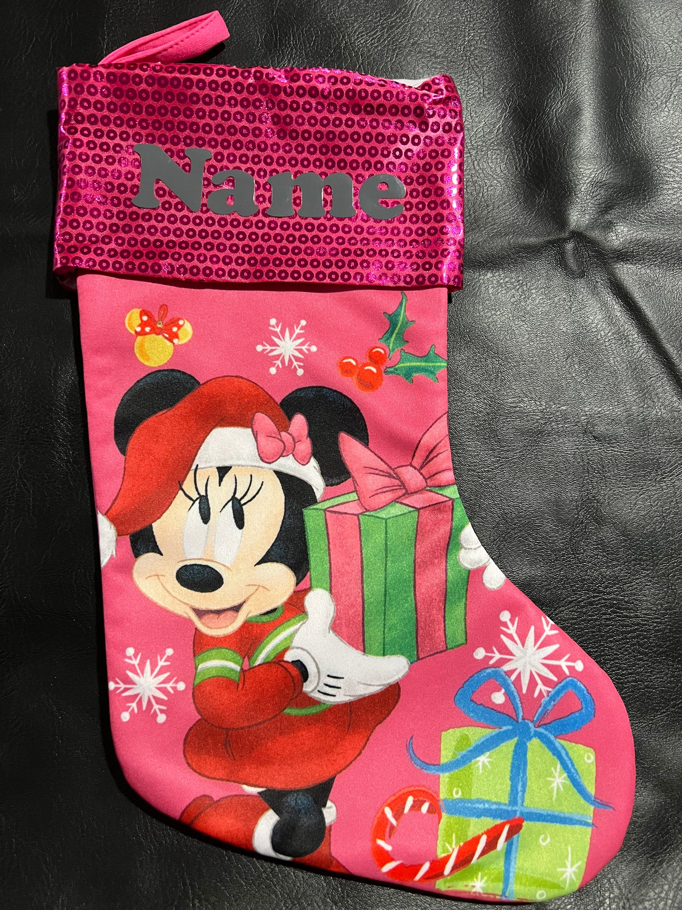 Minnie Mouse Christmas Stocking