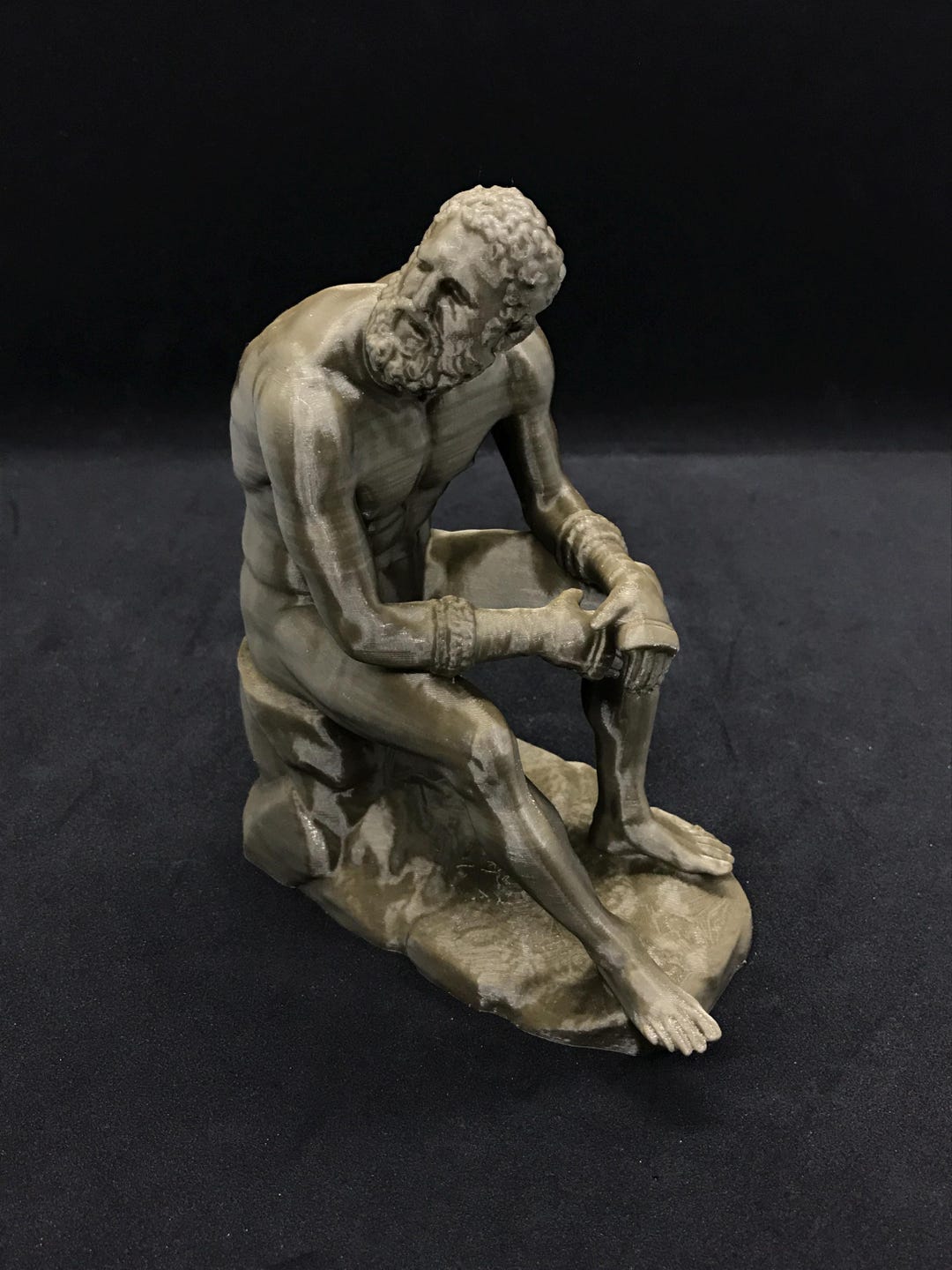 Boxer at Rest | Many Sizes & Colors | 3D Printed and Hand Finished ...