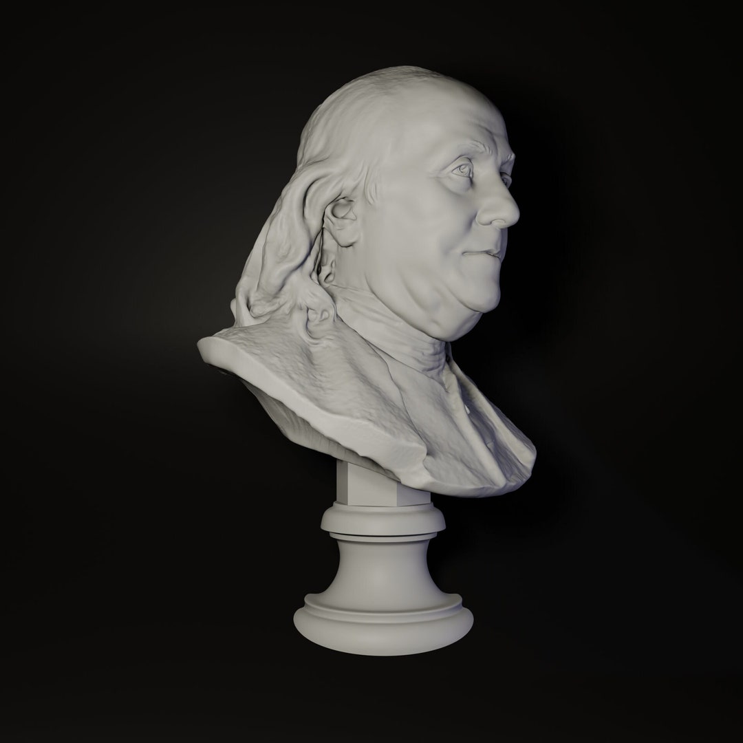 Benjamin Franklin | Many Sizes & Colors | 3D Printed and Hand Finished ...