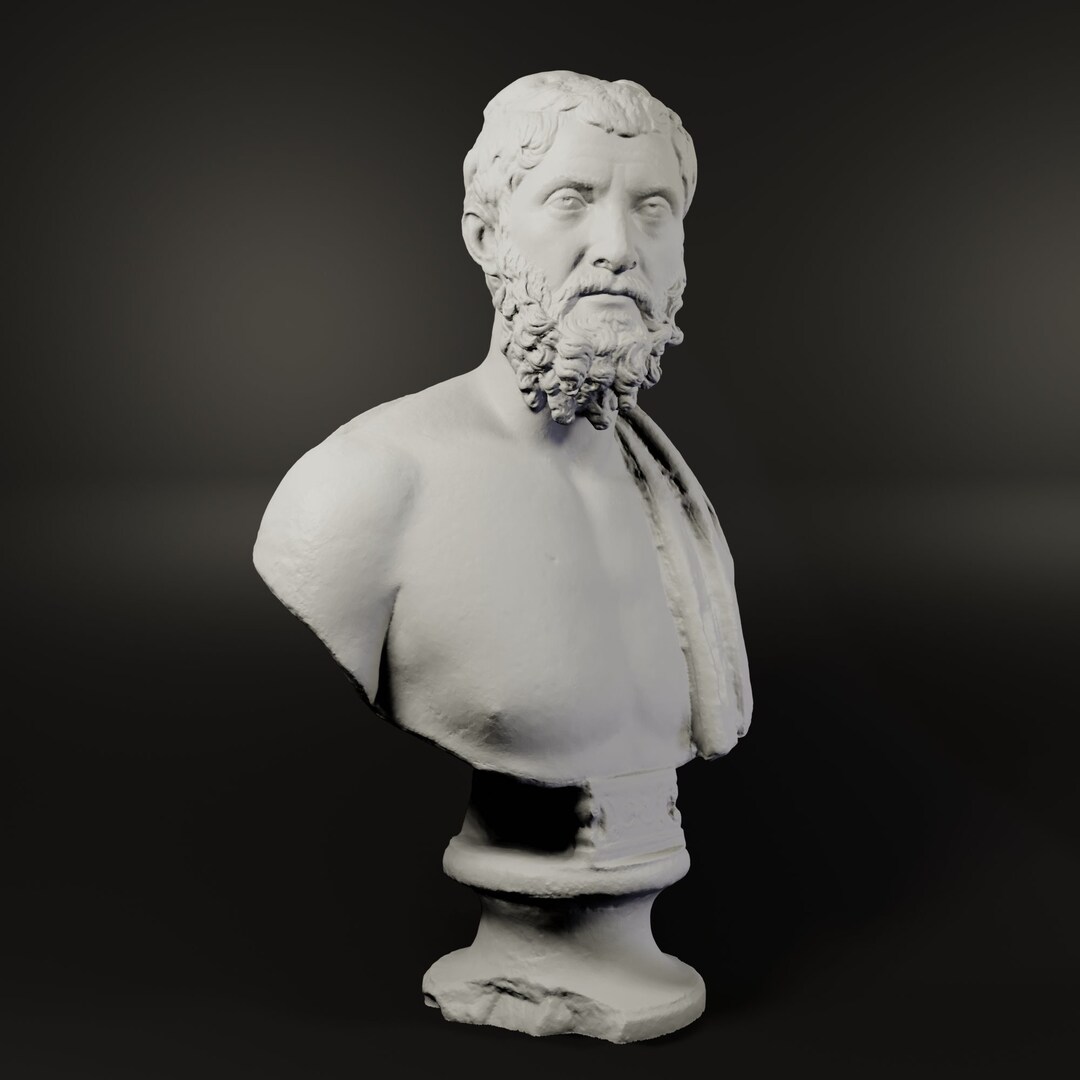 Bust of a Rhetorician | Many Sizes & Colors | 3D Printed and Hand ...