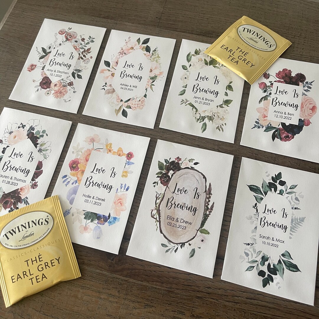 Personalized Wedding Favor, Love is Brewing Wedding Favors, Wedding ...