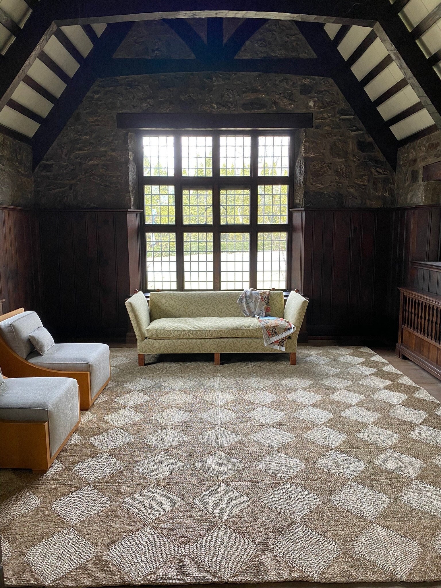 Custom Sized Hand Woven Seagrass Area Rug, Handmade Natural Straw Rug ...