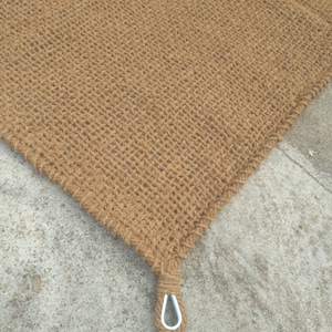 100% Natural & Ecological Coconut Fiber Sun Shade Sail Canopy for Patio ...