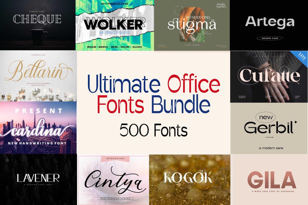 Procreate Font Bundle 500 Fonts Script Fonts Handwritten Font Wedding ...