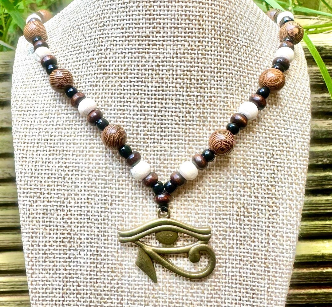 Eye of Horus Necklace-eye of Ra-egyptian Jewellery-egyptian Symbol ...