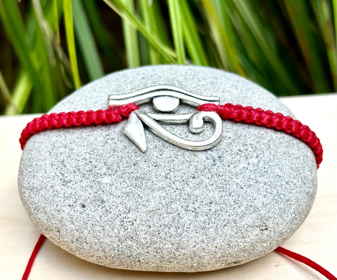 Handmade Bracelet-eye of Horus Bracelet-eye of Ra-egyptian Bracelet ...
