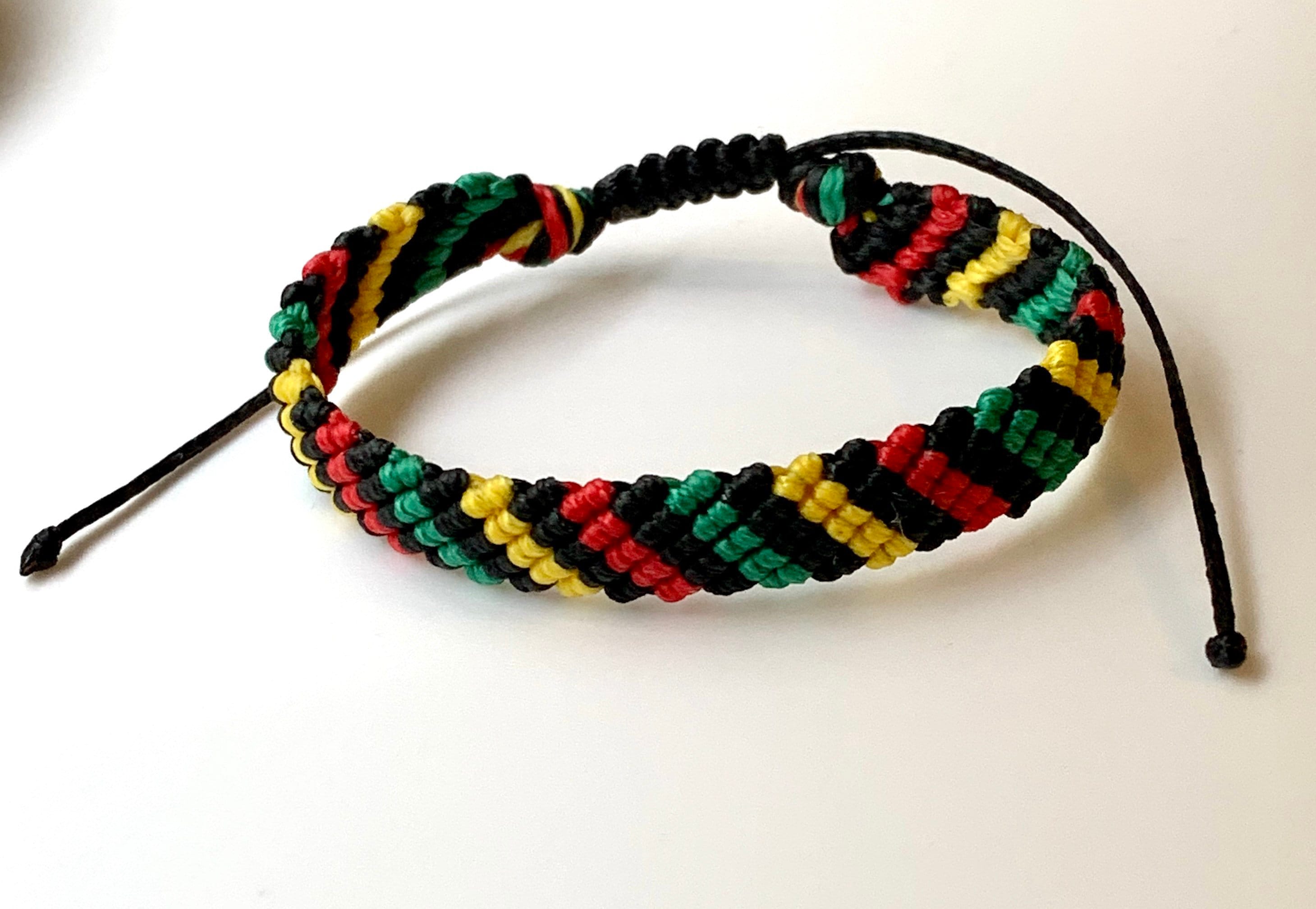 Reggae Bracelet-rasta Bracelet Friendship Bracelet-reggae - Etsy Canada