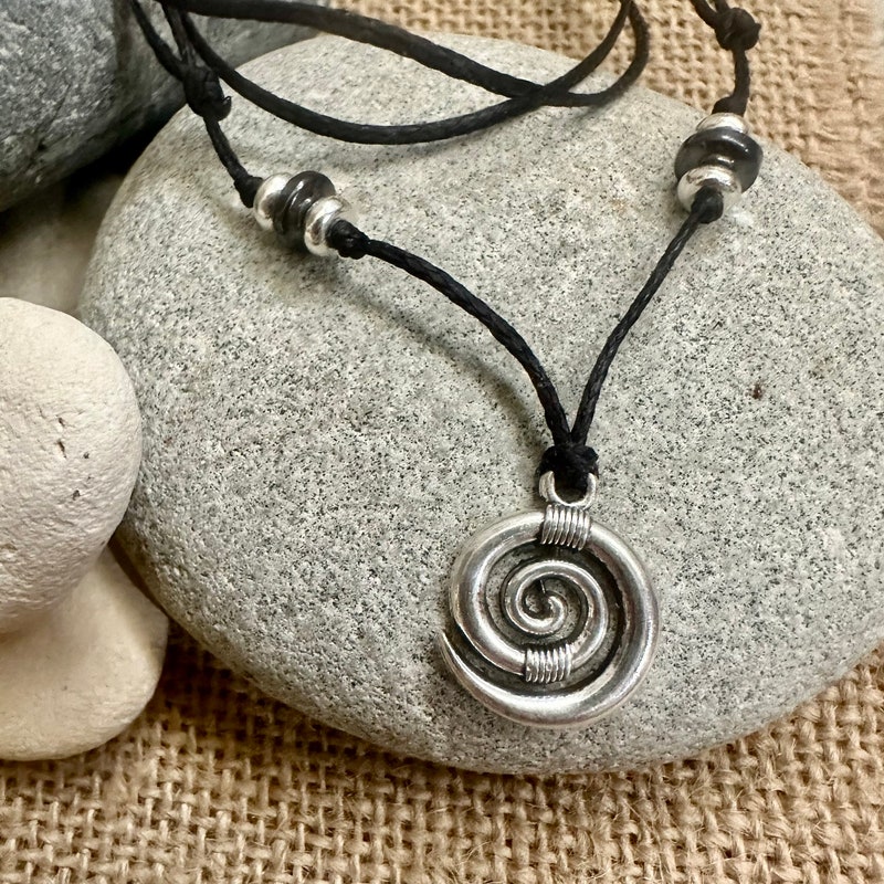 Spiral Necklace - Etsy