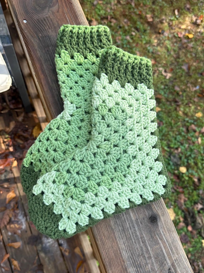 Cozzy Crochet Socks/slippers - Etsy Australia