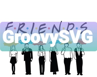 Friends Logo SVG, Cut Files, Instant Download - Etsy
