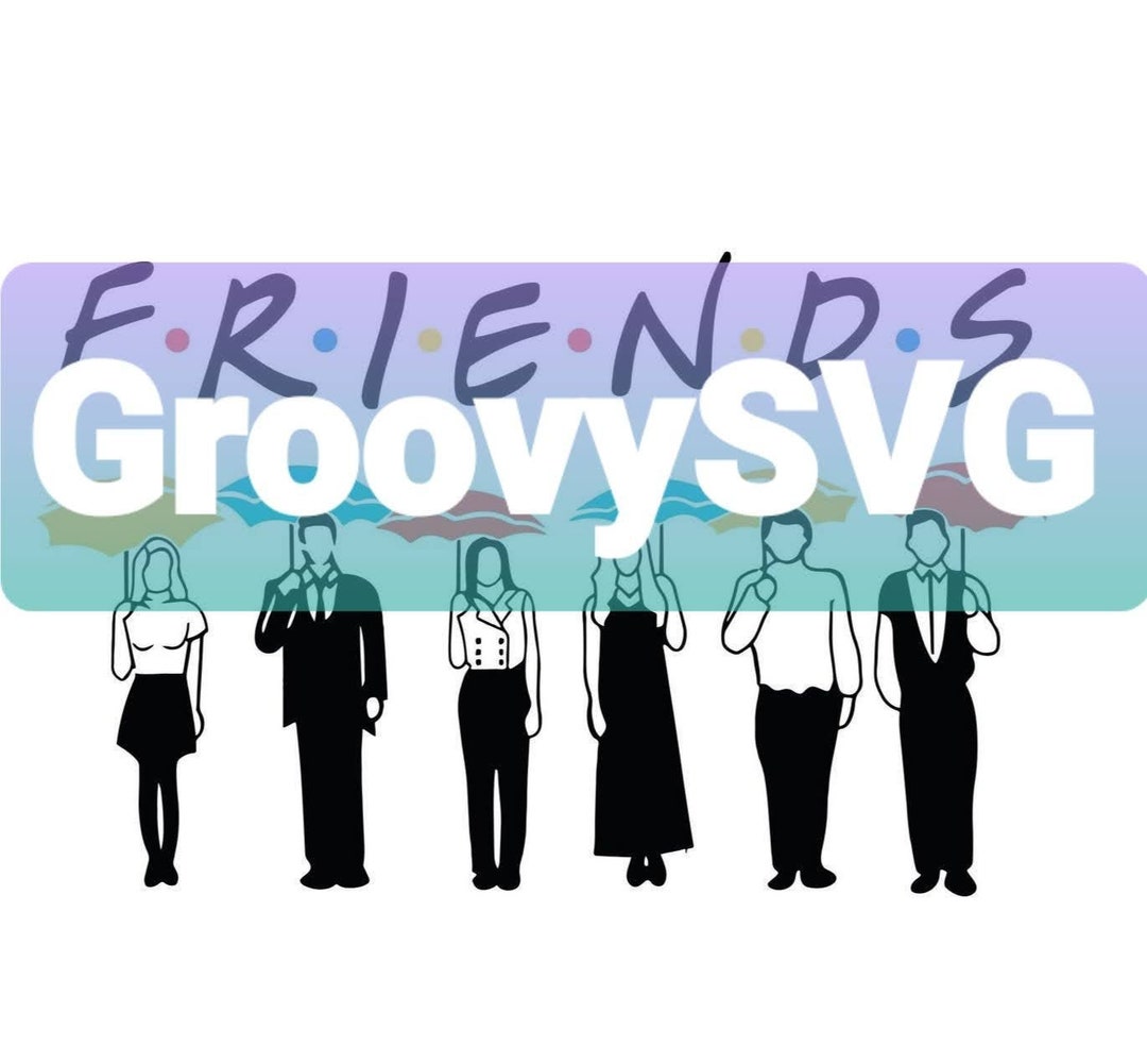 Friends Logo SVG, Cut Files, Instant Download - Etsy