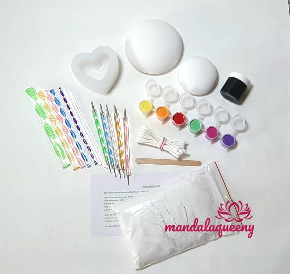 STARTERBOX L Dot Painting Painting Stones Mandala Painting - Etsy UK