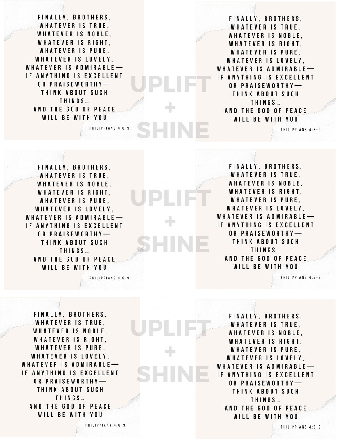 Printable Scripture Shareable Christian Bible Verse Inspirational ...