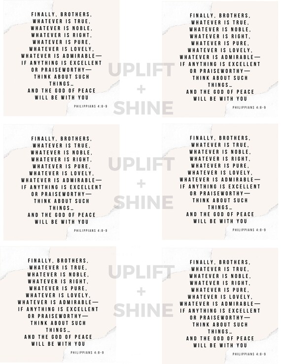 Printable Scripture Shareable Christian Bible Verse | Etsy