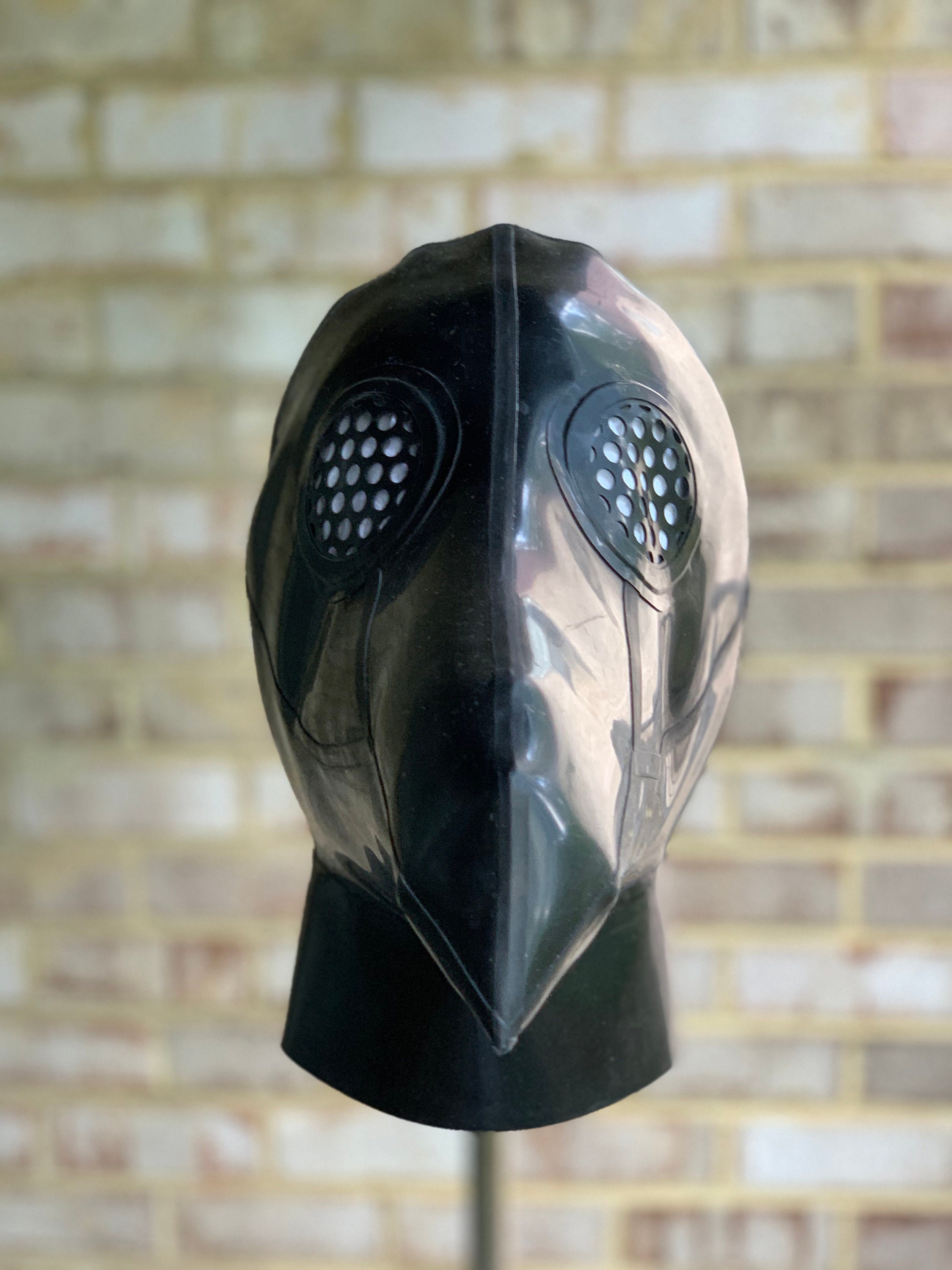 Heavy Latex Rubber Plague Doctor Hood - Etsy